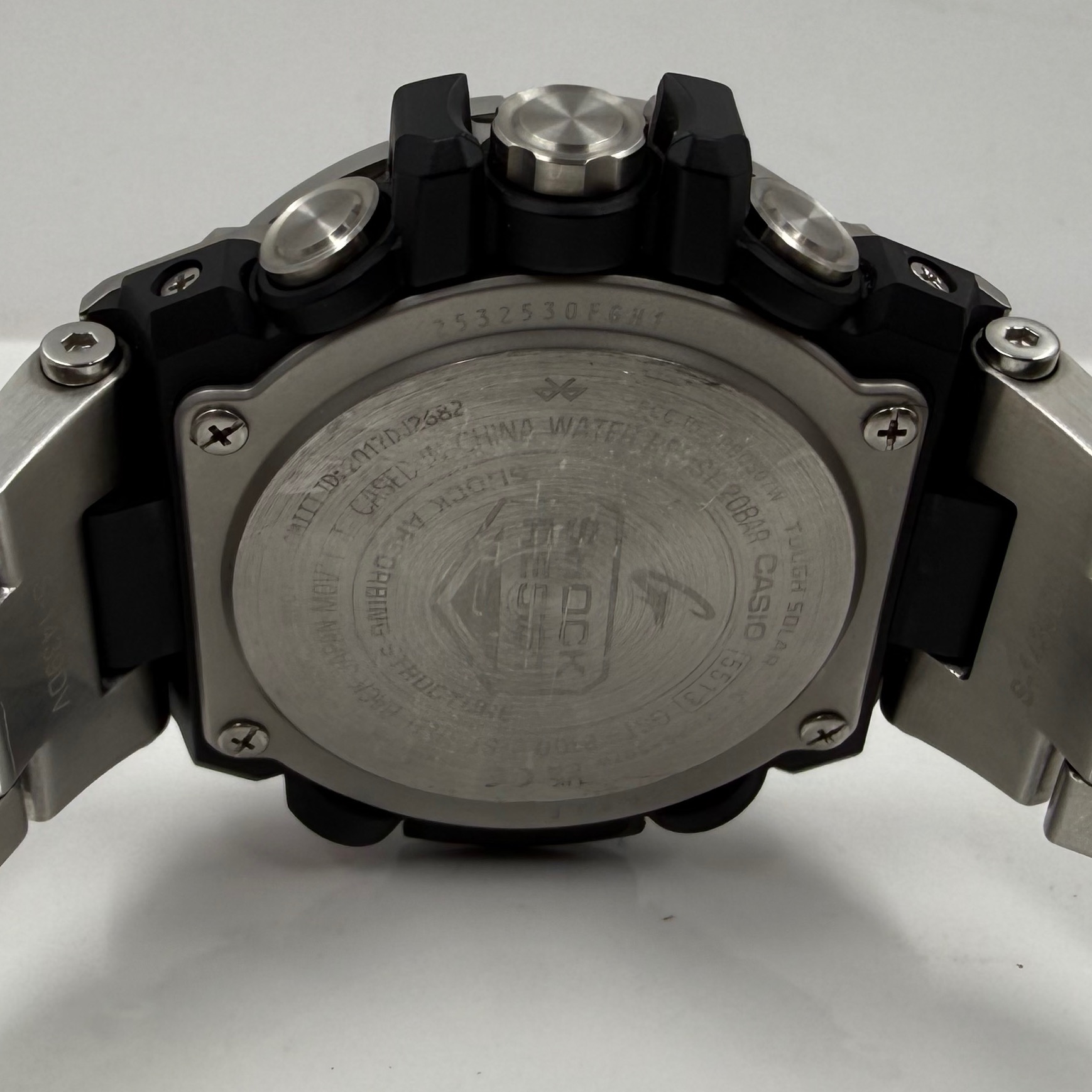 Pre-owned CASIO G-SHOCK GST-B100 G-STEEL WATCH - Own4Less